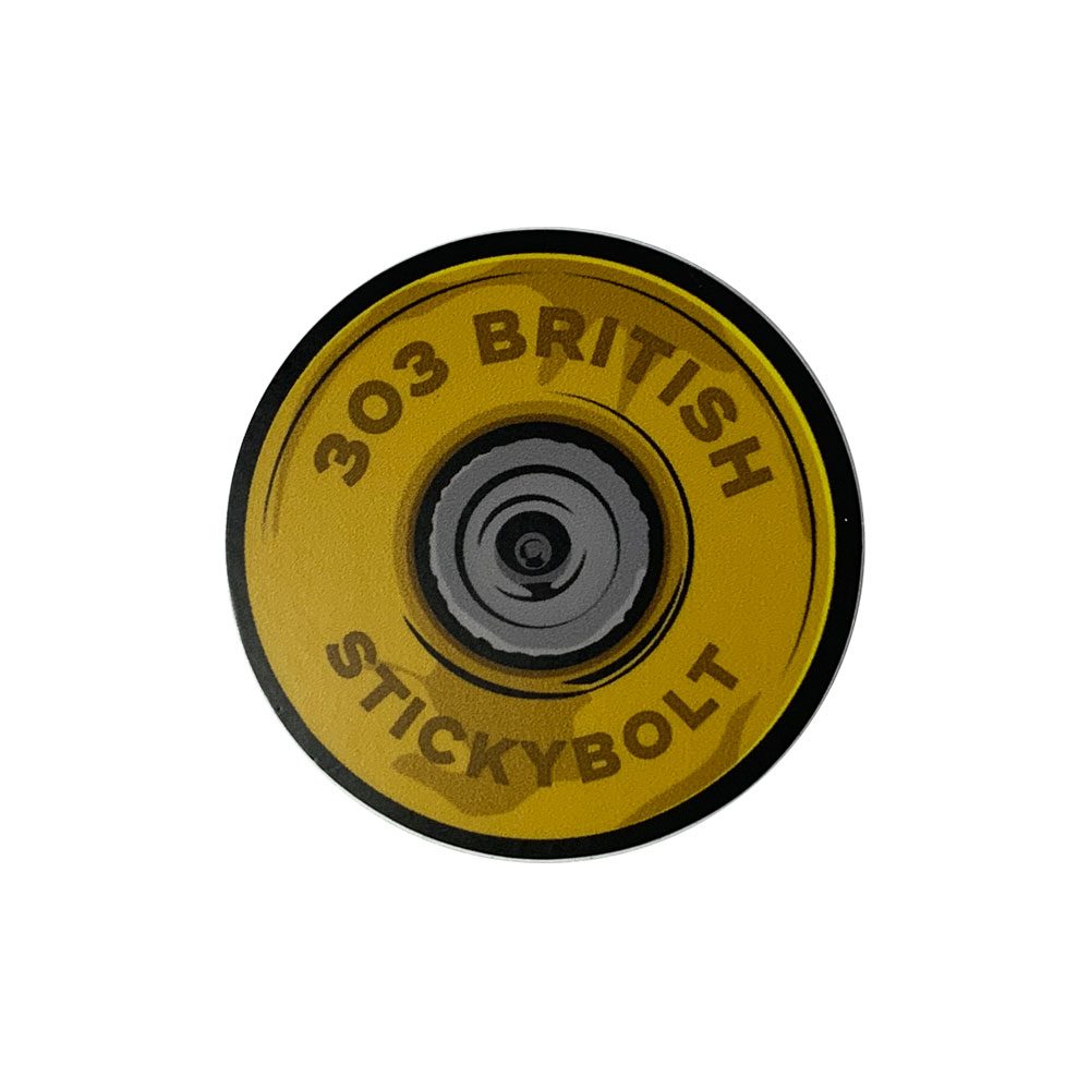 303 British Headstamp Sticker - StickyBolt