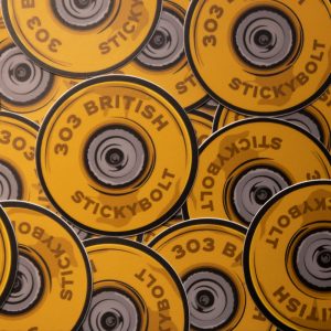 Matte 303 Ammunition Sticker | .303 British | StickyBolt