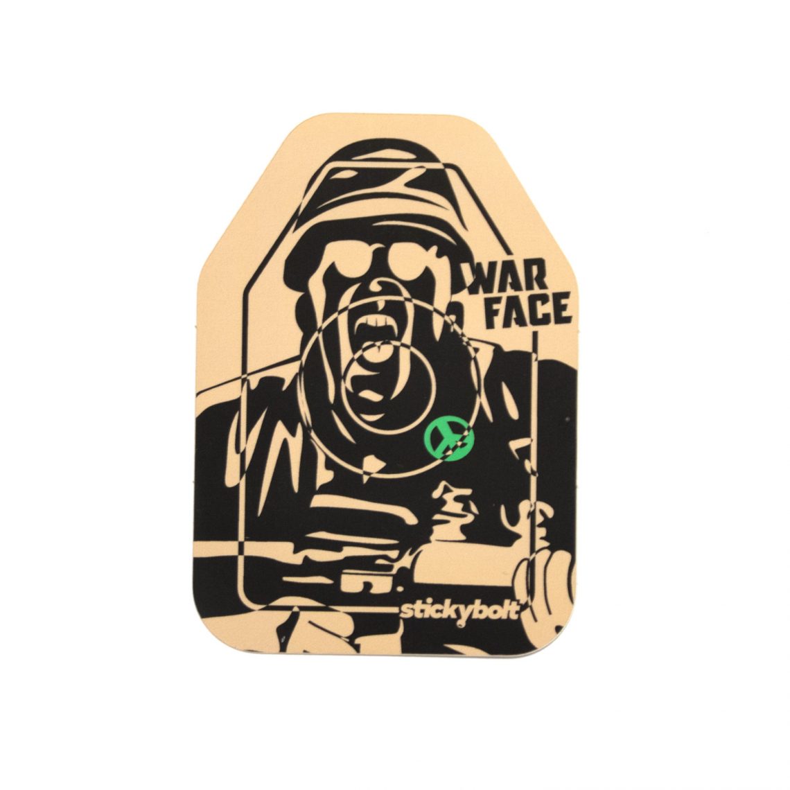 War Face Full Metal Jacket Sticker Pack + targets - StickyBolt