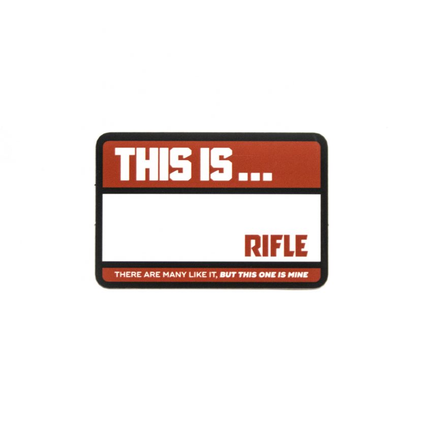 War Face Full Metal Jacket Sticker Pack + targets - StickyBolt