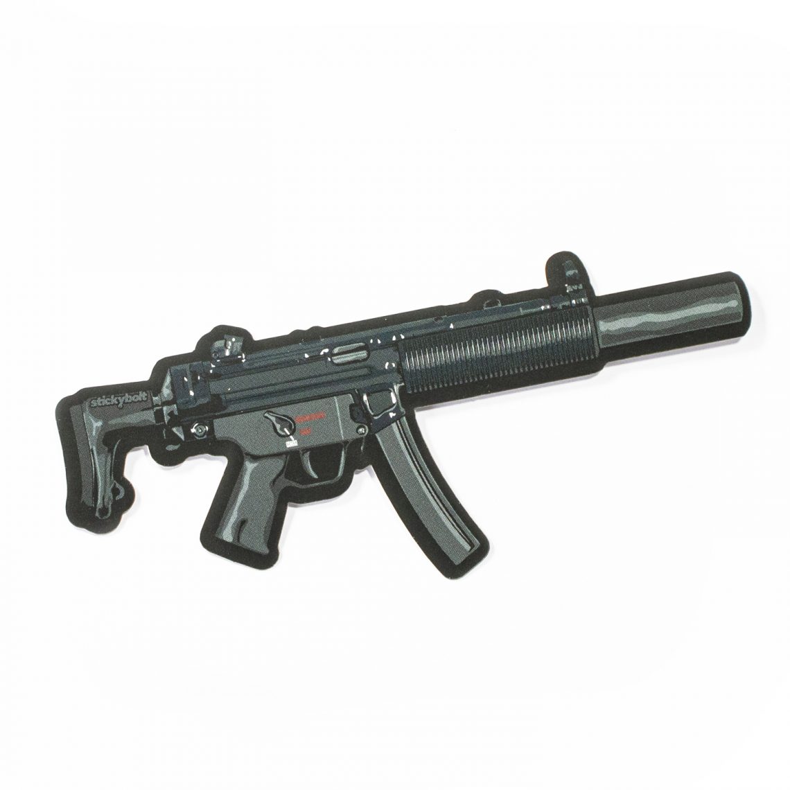 Matte MP5 Sticker - StickyBolt