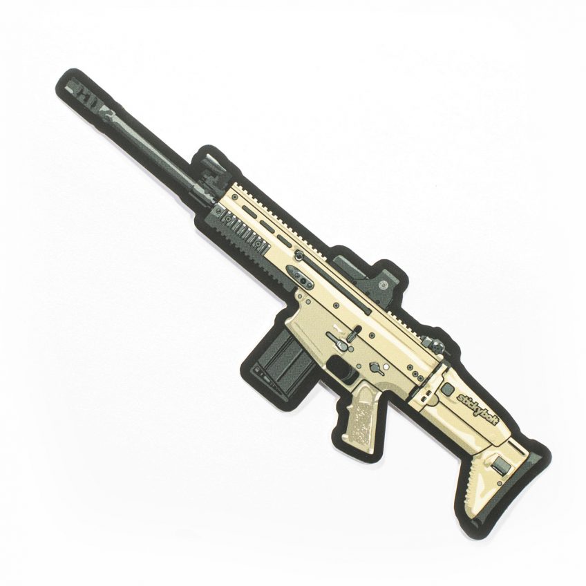Matte SCAR Sticker - StickyBolt